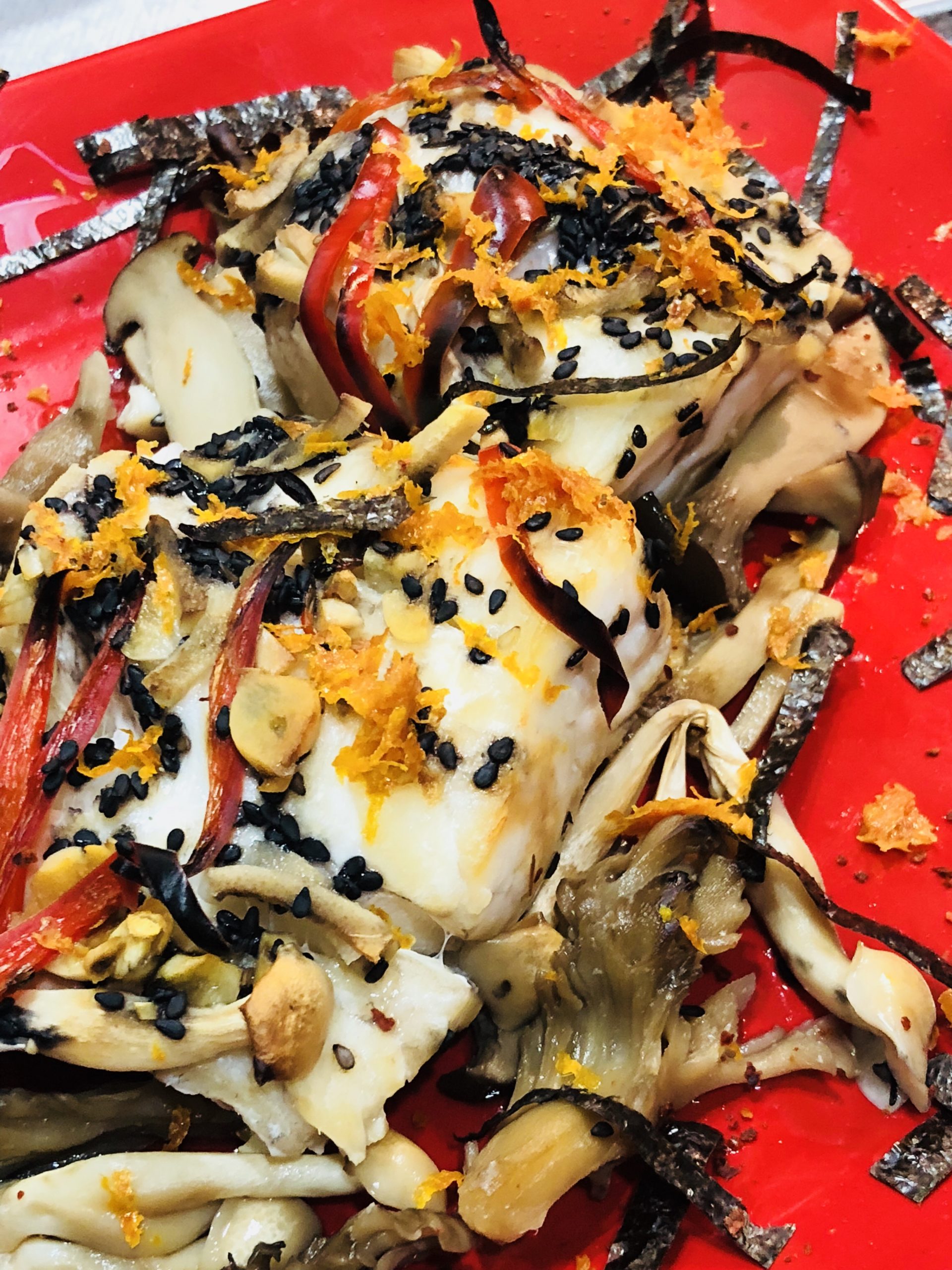 Icelandic Cod En Papillote (Parchment Baked Fish Steaks) - The Hungry Mouse