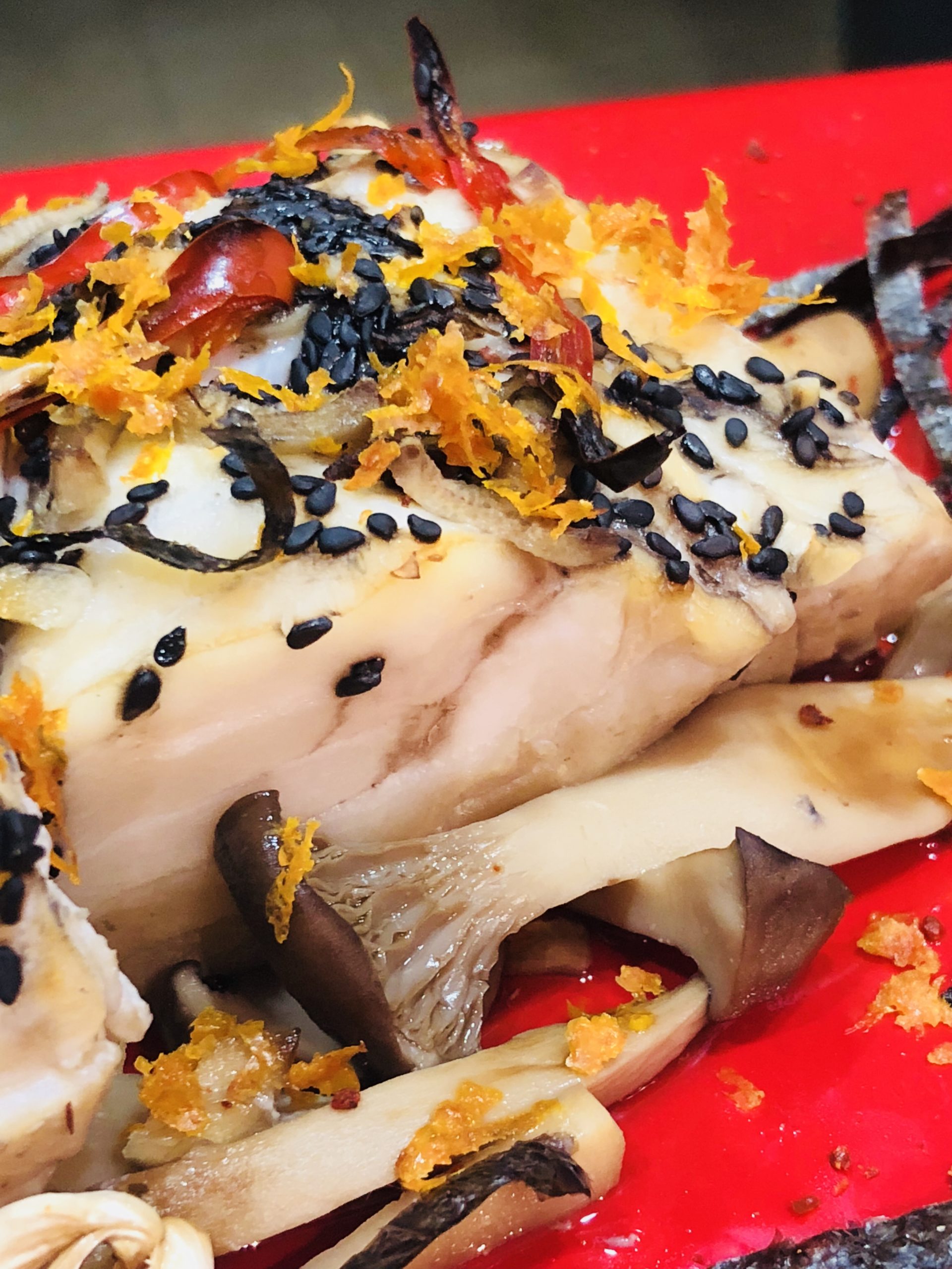 Icelandic Cod En Papillote (Parchment Baked Fish Steaks) - The Hungry Mouse