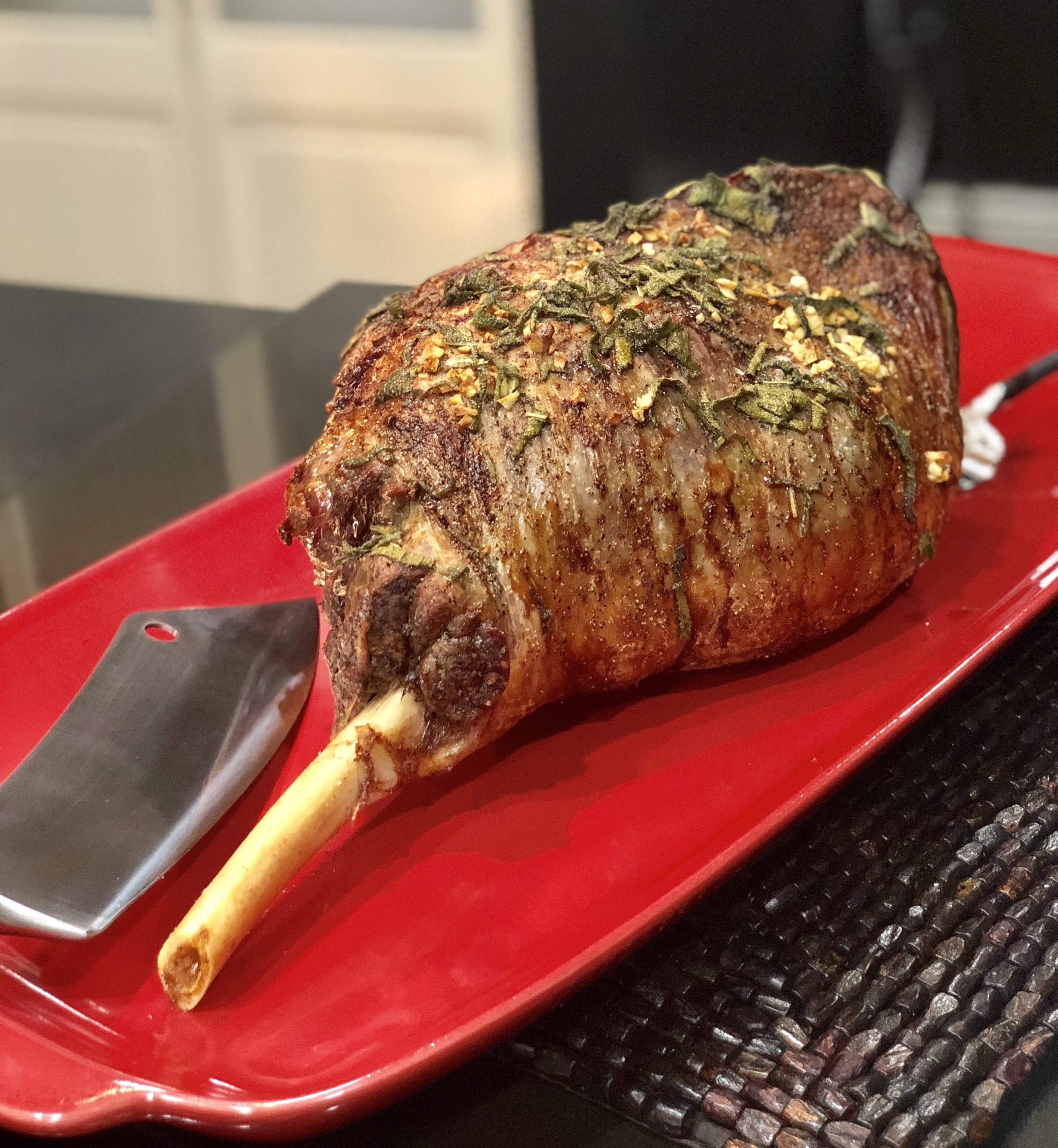 How to Roast a Leg of Lamb - The Hungry Mouse